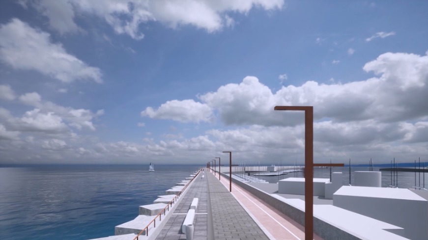 Molo di levante del porto di Catania, ecco come sarà - Mobilita Catania